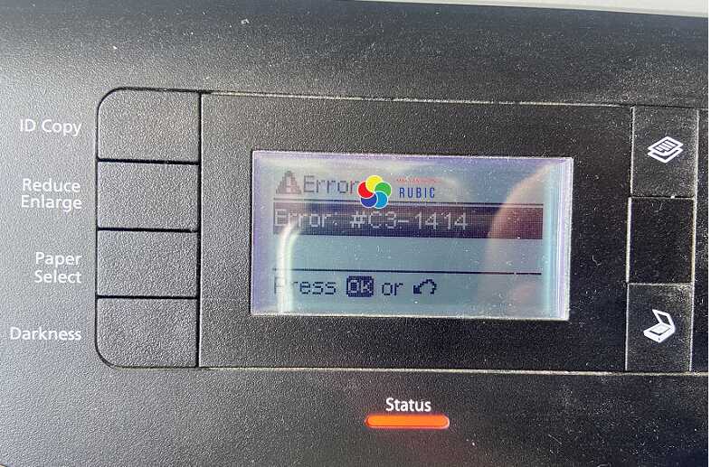 Máy in Hp M433a Hp M436n báo lỗi #C3-1414